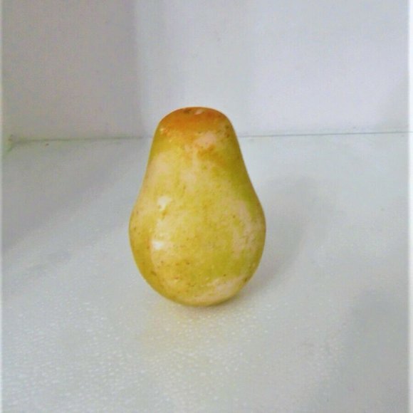 Nice antique alabaster Made in Italy pear for you | Accents | Antique ...